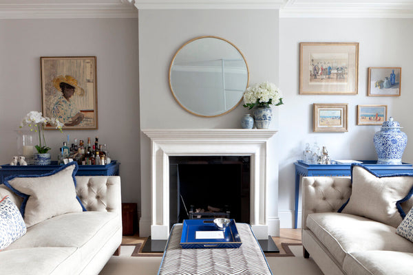 Newport Console Table | Hand-Carved Furniture | Modern Console Table