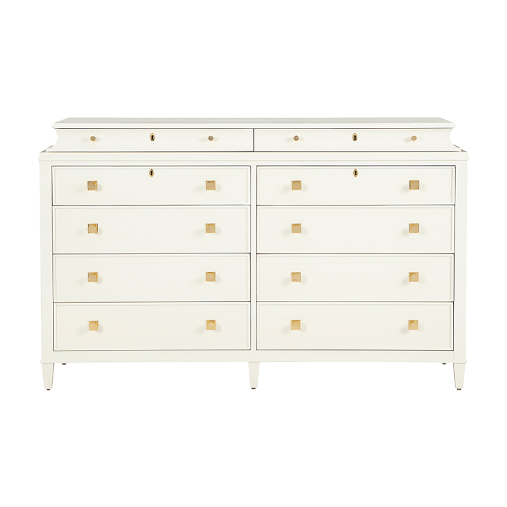 Rowayton Double Chest | Modern Double Chest with 10 Drawers – oomph