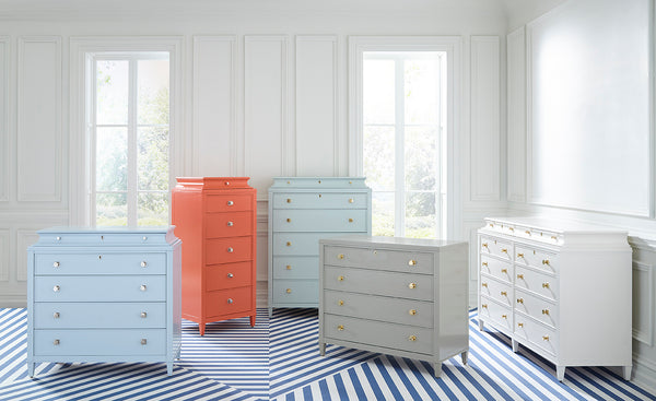 Rowayton Double Chest | Modern Double Chest with 10 Drawers