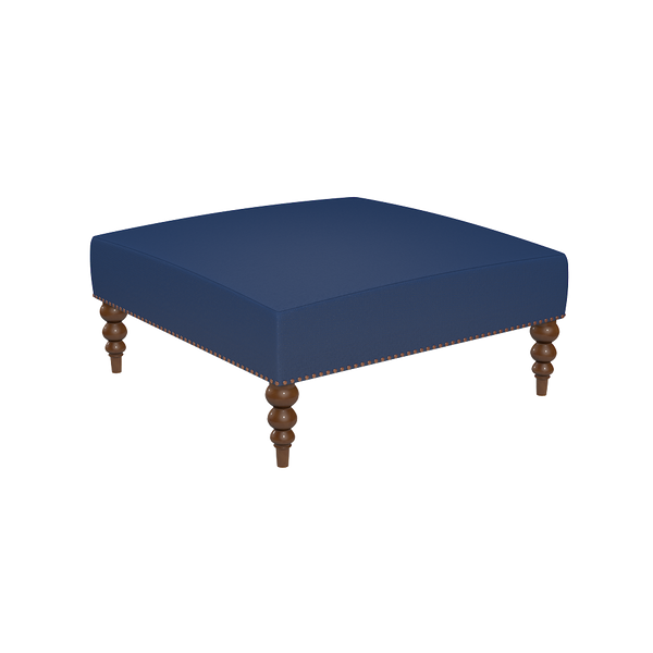 Chatham Linen Ottoman | High End Ottoman | Luxurious Ottoman