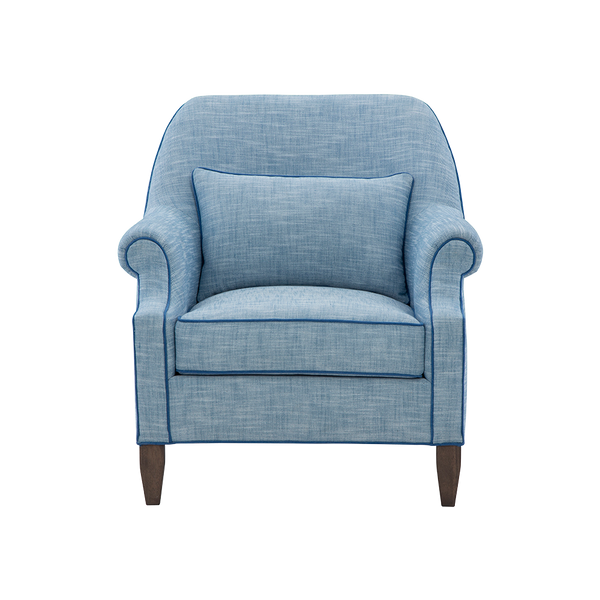 Aspen Chair | Small, Colorful Accent Chair with Pillow
