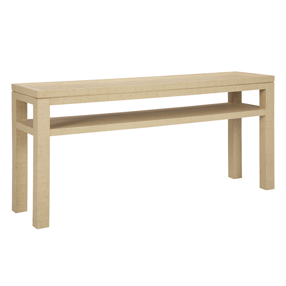 Malibu Wrapped Console 72 | Luxury Console Table [American Made 🇺🇸]